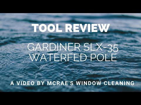 GARDINER SL-X35 CARBON FIBRE POLE - Tool Review - YouTube