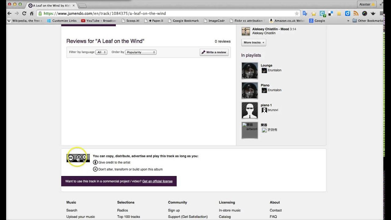 Using free music on Jamendo - YouTube