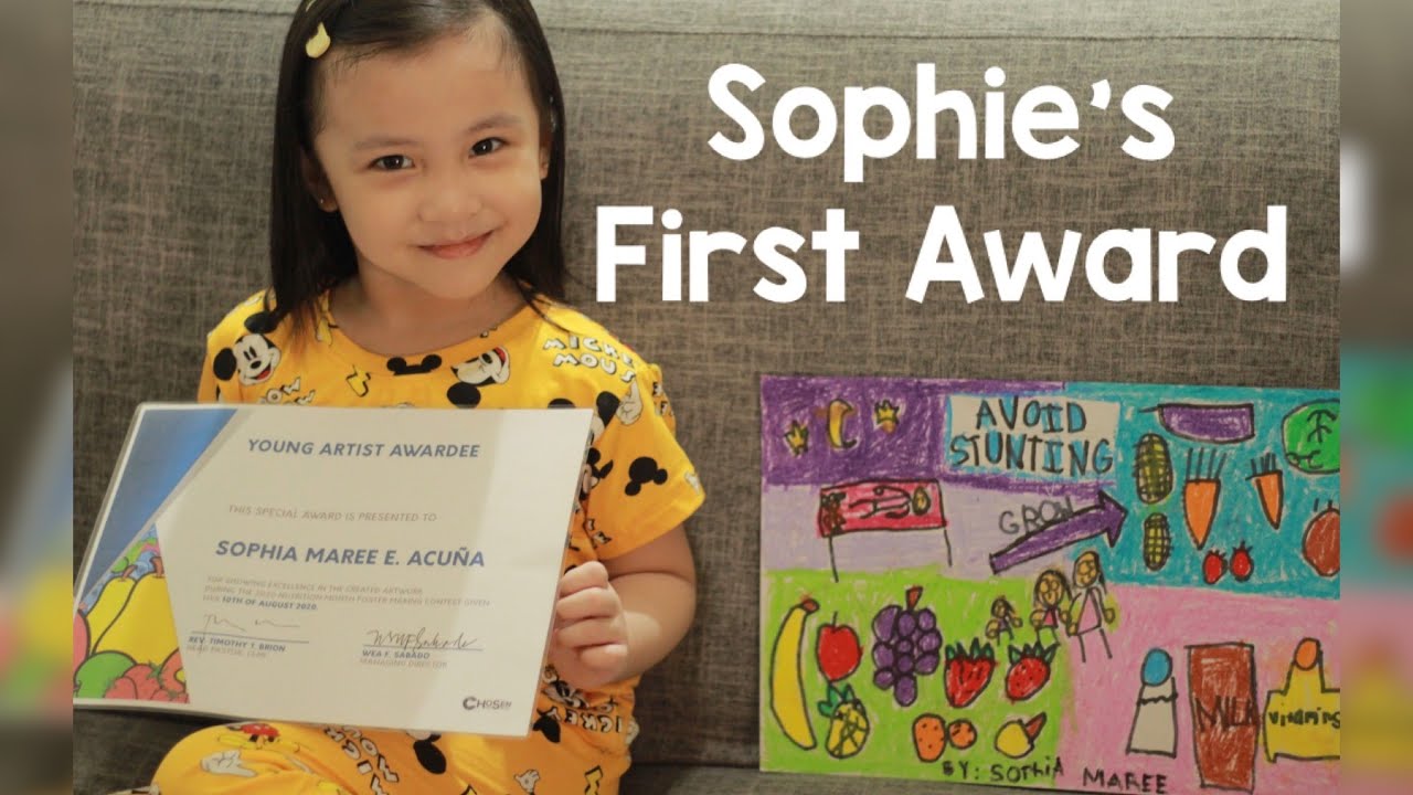 Poster Making Contest for Nutrition Month 2020 (Sophie's First Award ...