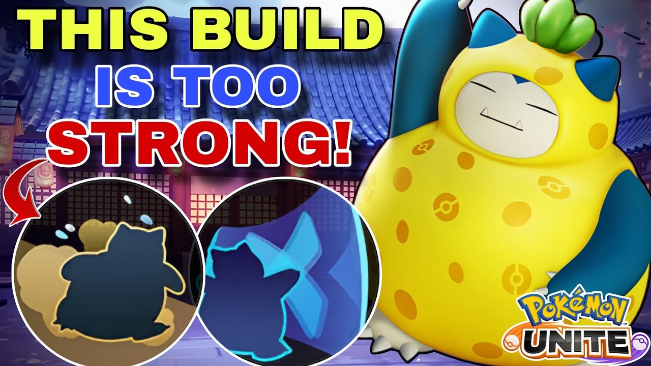 The SNORLAX Build That’s Slowly Taking Over! | Pokemon Unite - YouTube