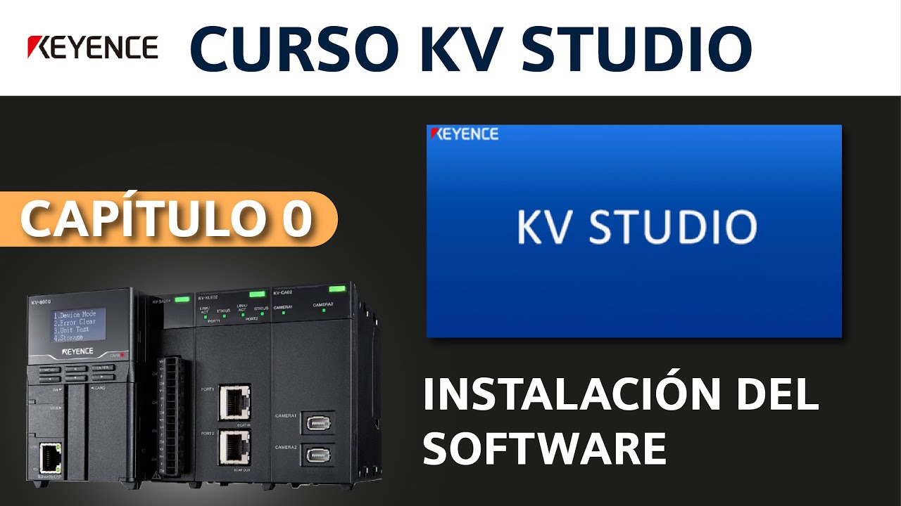 Curso PLC Keyence desde CERO, KVStudio, Capítulo 0 - Instalación del software - YouTube