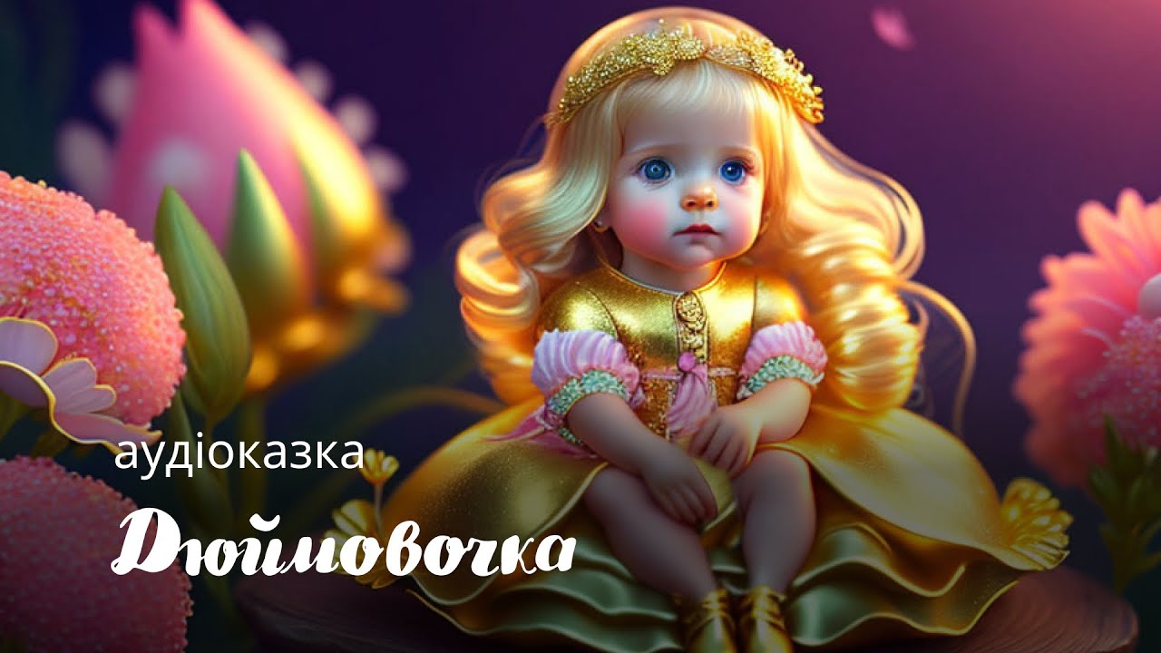 Дюймовочка казки для дітей аудіоказки Youtube