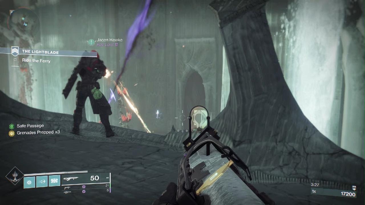 Destiny 2 boss fight - YouTube