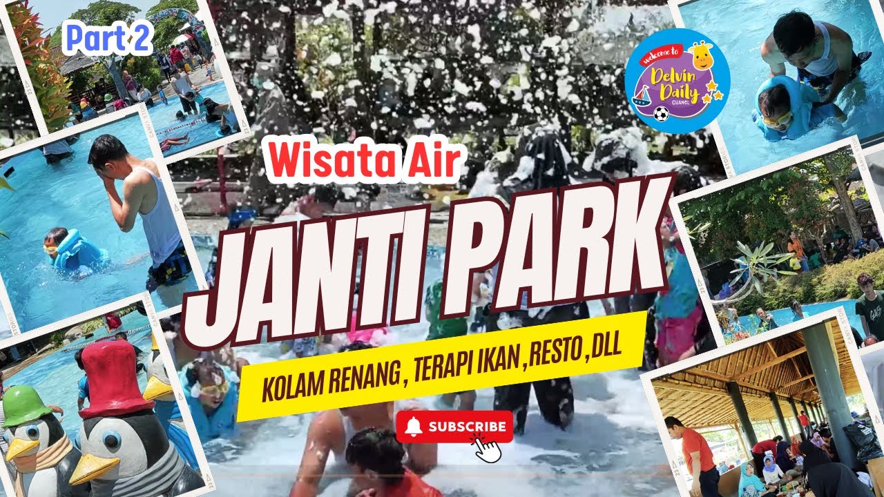 Wisata air Janti Park | Janti Park Klaten | Part 2 - Delvin Daily - YouTube