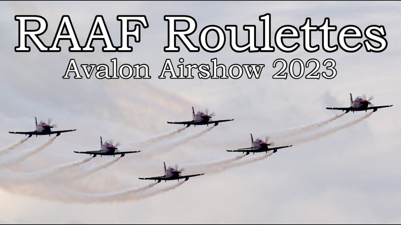 RAAF Roulettes - Australian International Airshow - 2023-03-04. - YouTube