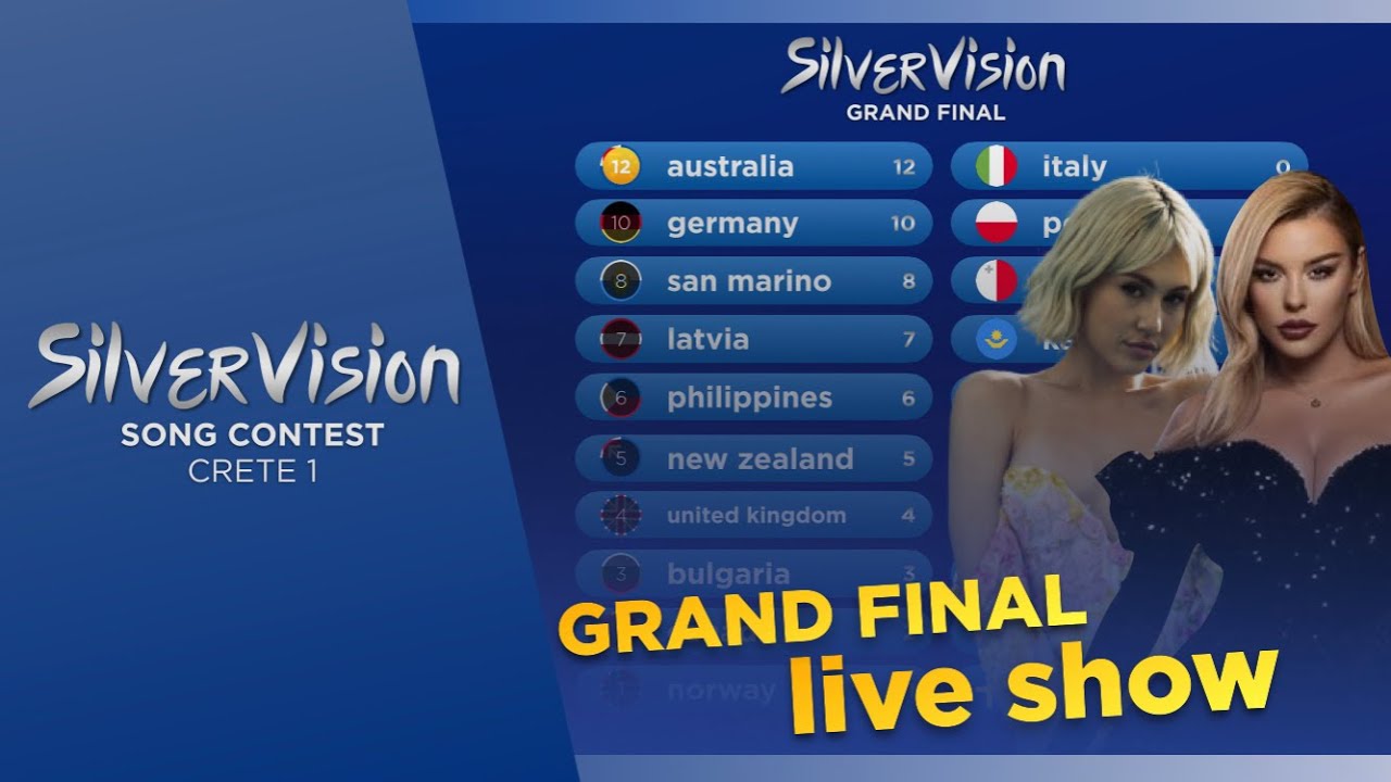 SilverVision: GRAND FINAL • Live Show (Results) • SVSC 1🌝 - YouTube