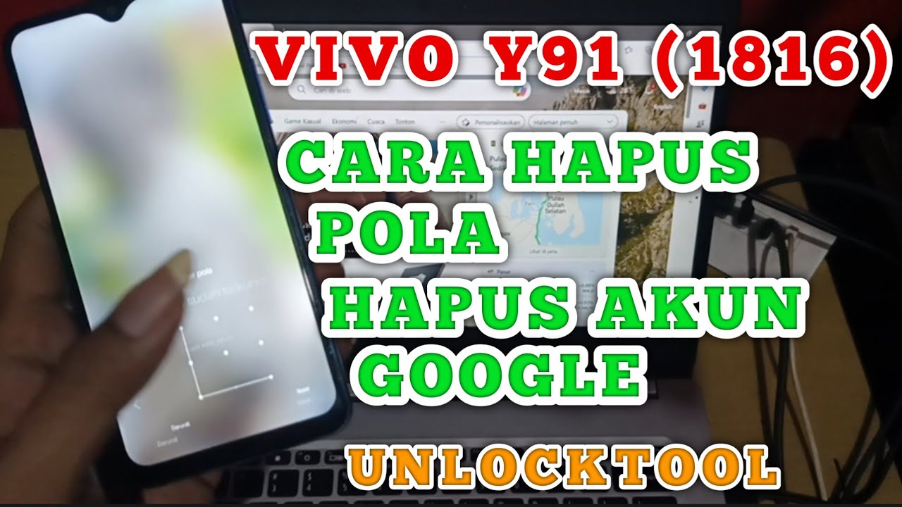 VIVO Y91 ( 1816 ) CARA HAPUS POLA | CARA HAPUS AKUN GOOGLE VIVO Y91 | VIVO Y91 PATTERN UNLOCK ...