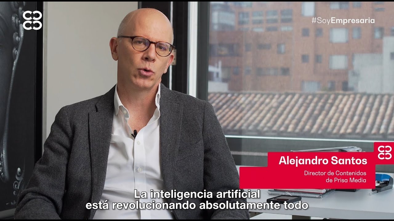 Alejandro Santos, analiza la influencia de la IA en el periodismo ...