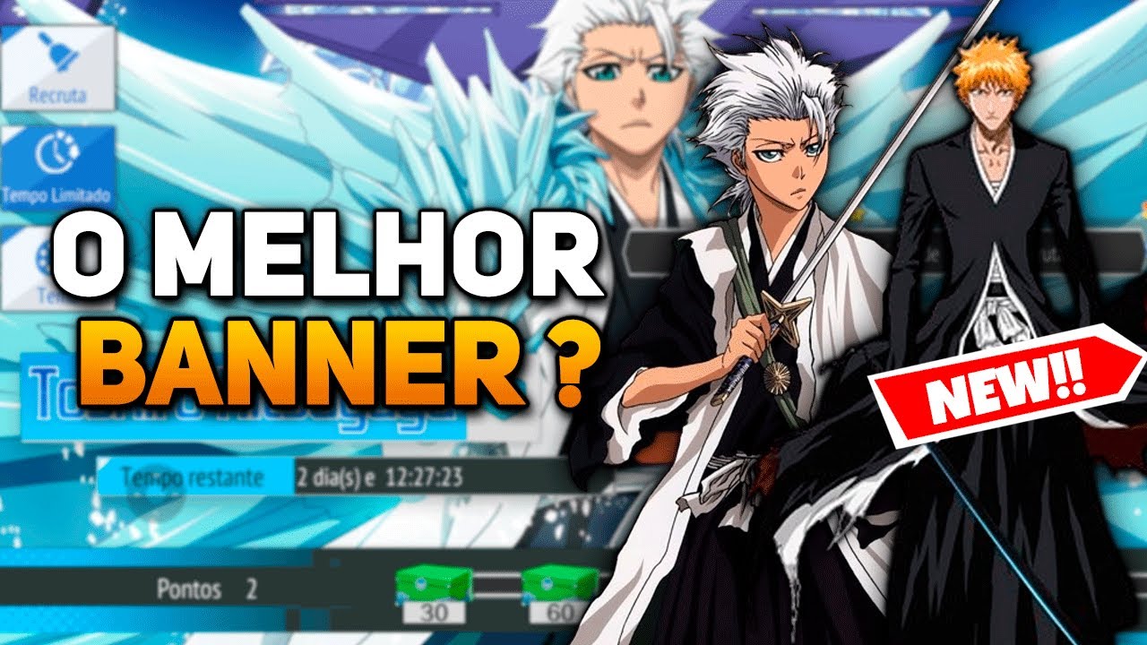 Banner do Toshiro v2 vale a pena ? Bleach Mobile 3D - YouTube