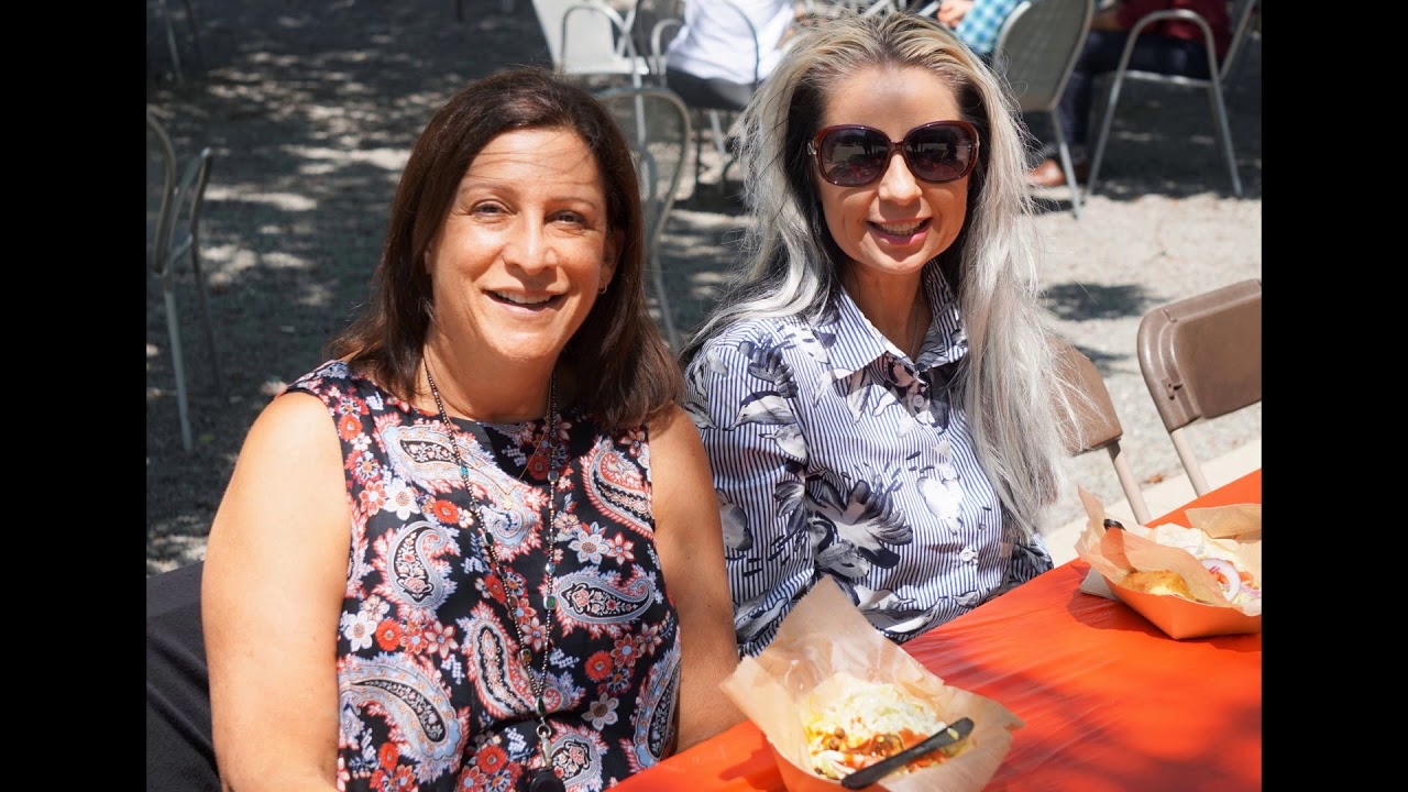 Courtyard picnic 7 2019 - YouTube