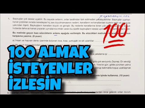 7.Sınıf Türkçe 2.Dönem 2.Yazılı