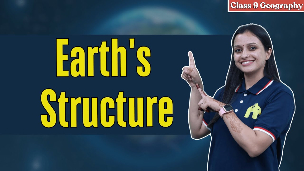 Earth's Structure Class 9 ICSE Geography | Selina Chapter 4 | Layers of ...