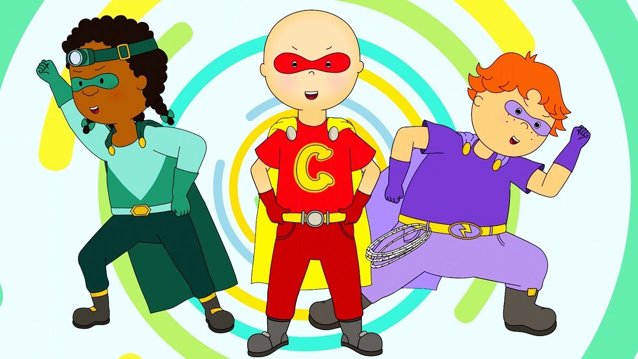 Caillou en Français | Caillou - Super Héros | dessin animé | dessin ...