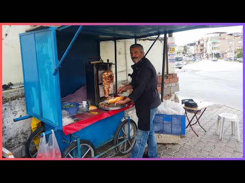 Kuyruk Yağından ''Tavuk Döner'' | İzmir Sokak Lezzetleri | Yemek Videoları