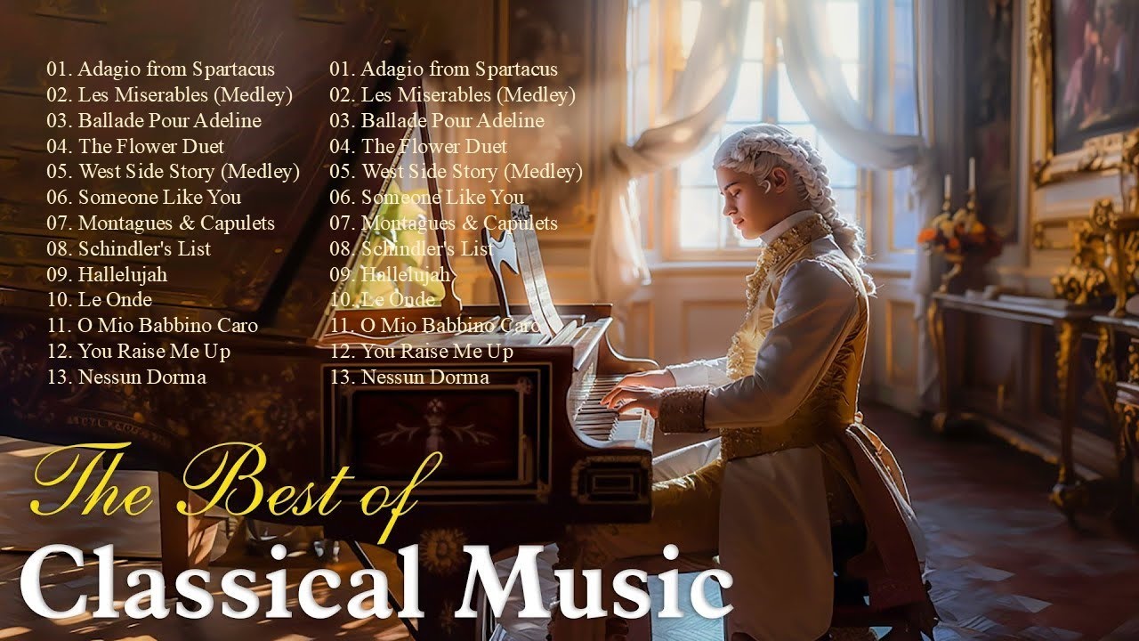 The Best of Classical Music 🌈 Relaxing and Stress Relief Music 🧡 # ...