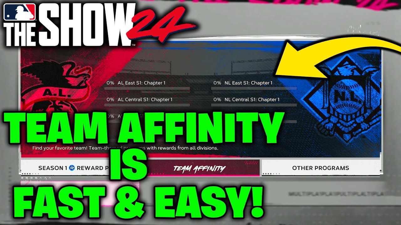How To Beat Team Affinity in MLB The Show 24 - YouTube