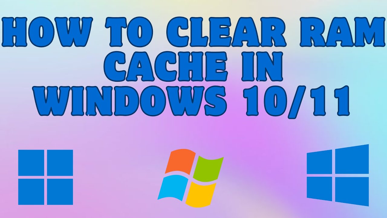 How to Clear RAM Cache in Windows 10/11 - YouTube