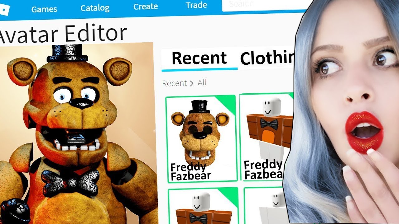 FREDDY FAZBEAR'I ROBLOX HESABI YAPMAK - FNAF (Roblox Brookhaven Rp ...