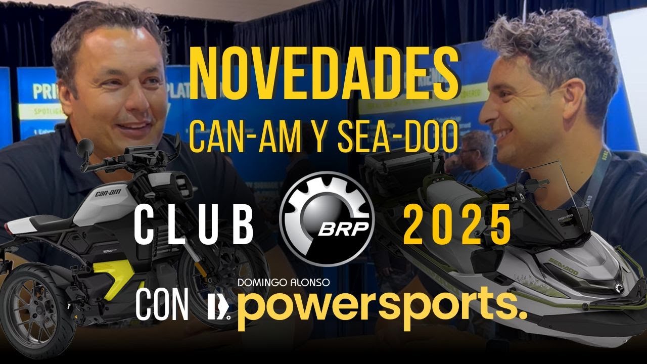 CLUB BRP 2025 🌐 Novedades SEA-DOO 🌊 y CAN-AM 🏁 - YouTube