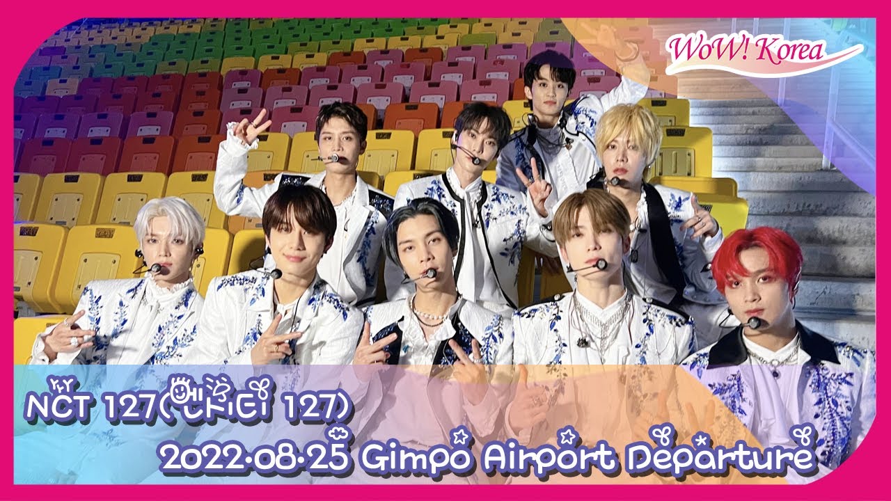 [LIVE] NCT 127, SM콘서트하러 도쿄로 갑니다 (NCT 127, Gimpo Airport Departure ...