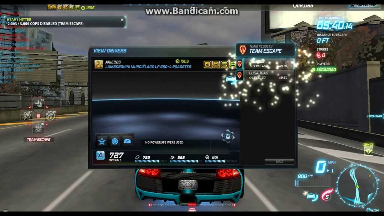 Team Escape Hack Need For Speed World - YouTube