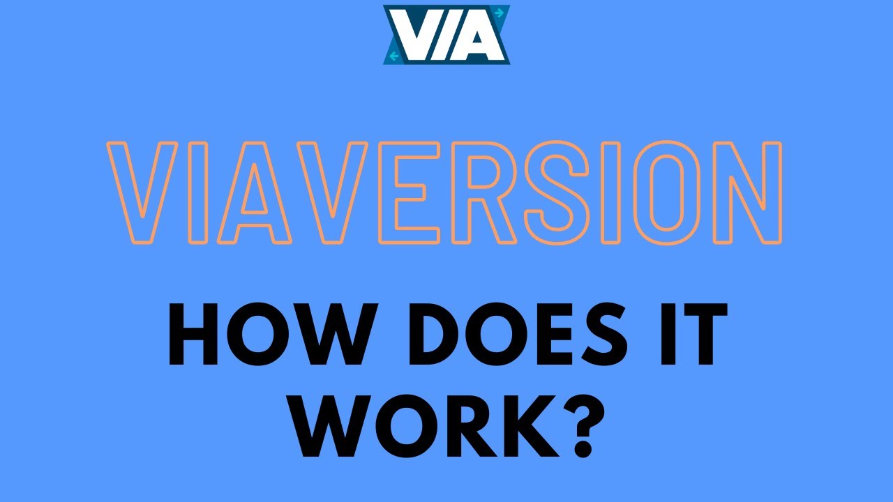 ViaVersion - How does it work? - YouTube