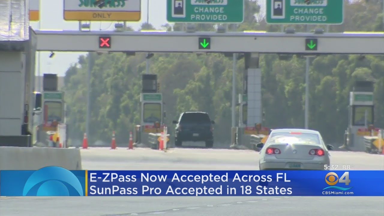Florida Turnpike Teams Up With Multi-State E-ZPass System - YouTube