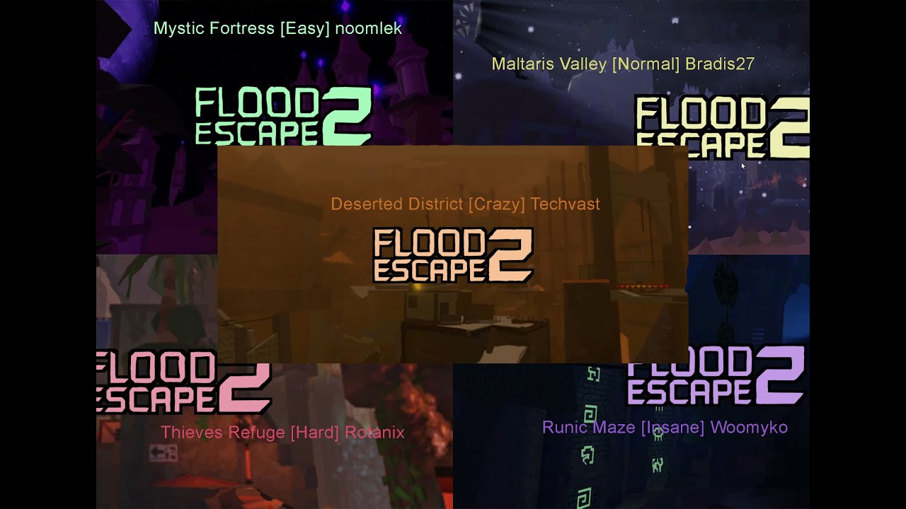 November Maps (Roblox, Flood Escape 2/Community Maps) - YouTube