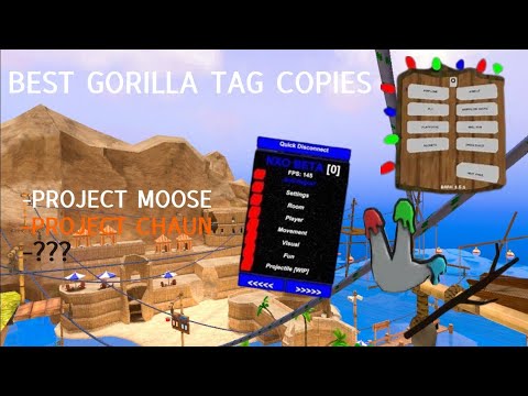 The Best Gorilla Tag Copies With Free Mods! (Camera Mod, bark menu, and so much more!) - YouTube