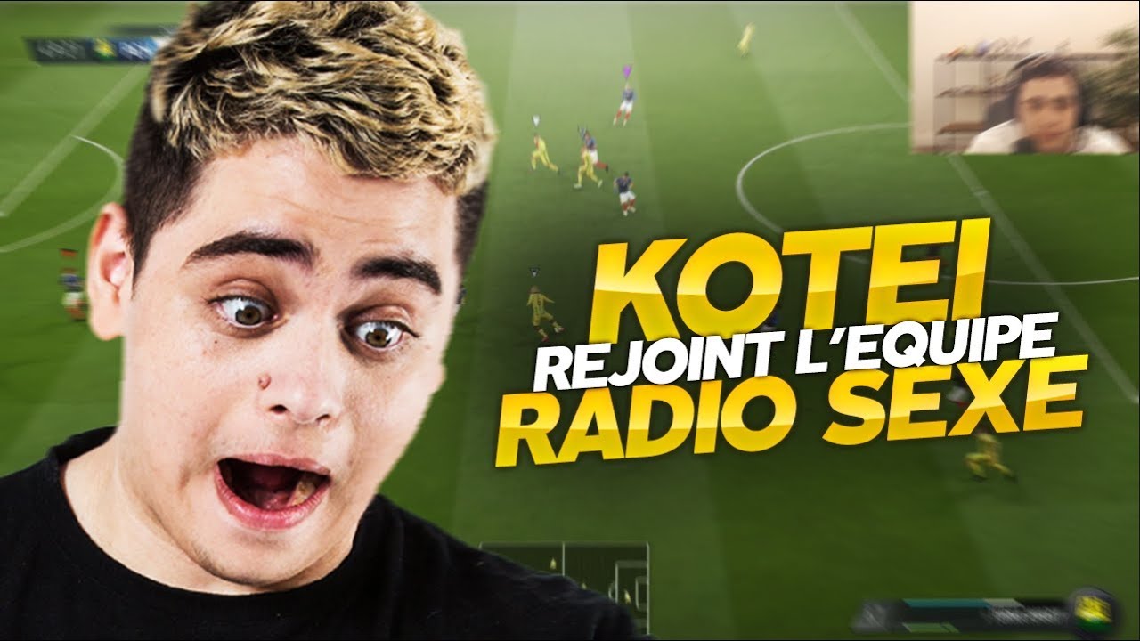 KOTEI REJOINT L'ÉQUIPE RADIO S*XE EN CLUB PRO - YouTube