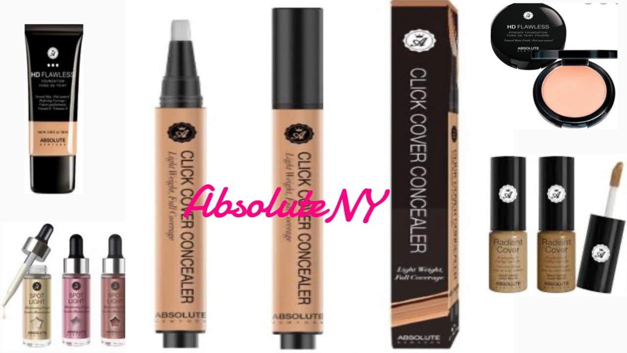 ABSOLUTE NY FACIAL PRODUCTS REVIEW - YouTube