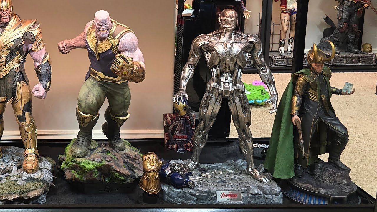King Arts Ultron 1/4 Statue Re-review - YouTube