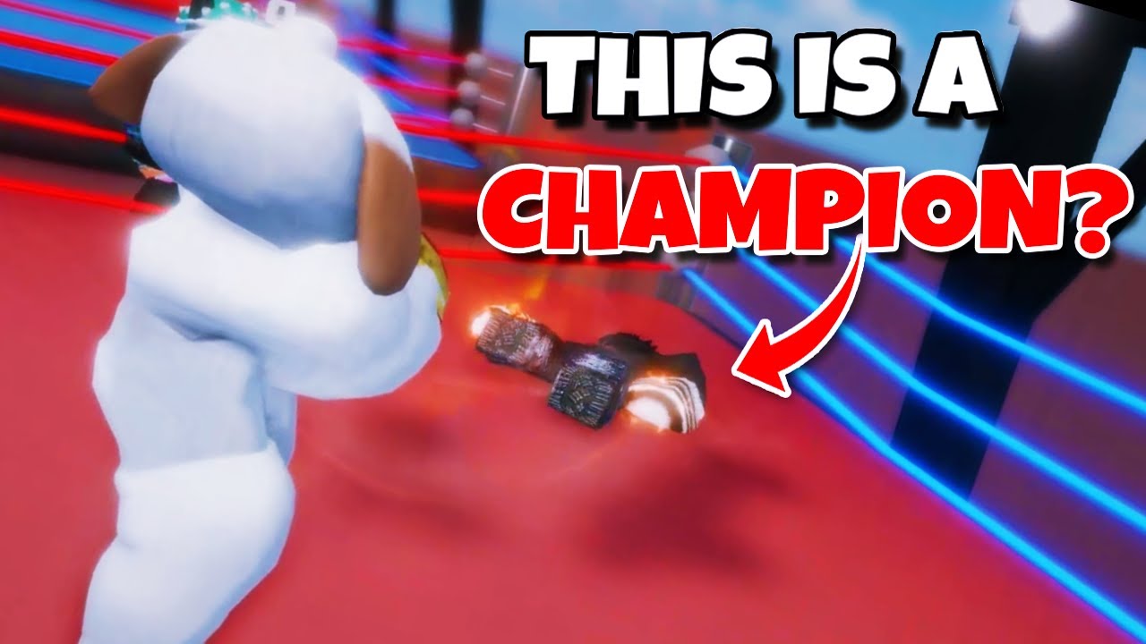 UNIFIED CHAMPION Challenges And Got HUMBLED l Roblox Untitled Boxing ...