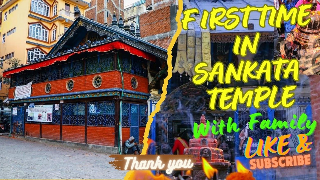 |First time in Sankata Temple with family|Vlog|Happy 🆕 Year🎊 2081 ...