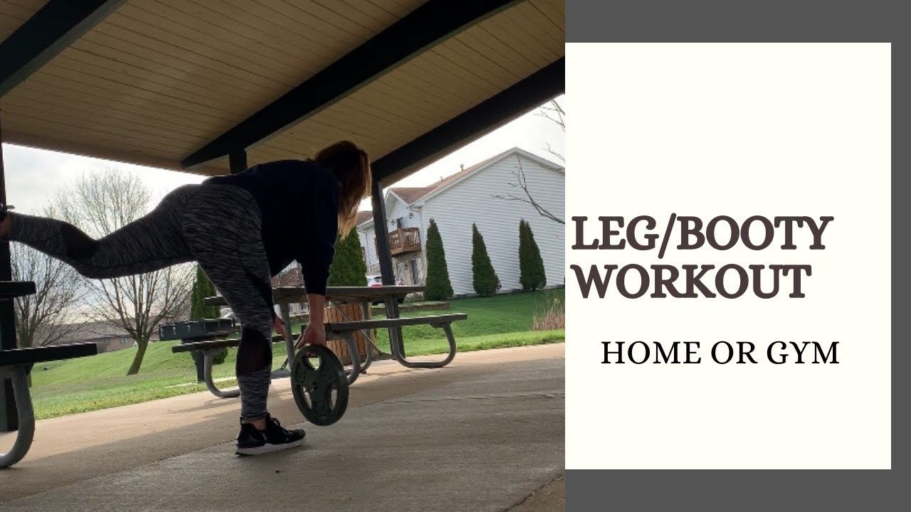 Legs Booty Workout Home Or Gym Youtube