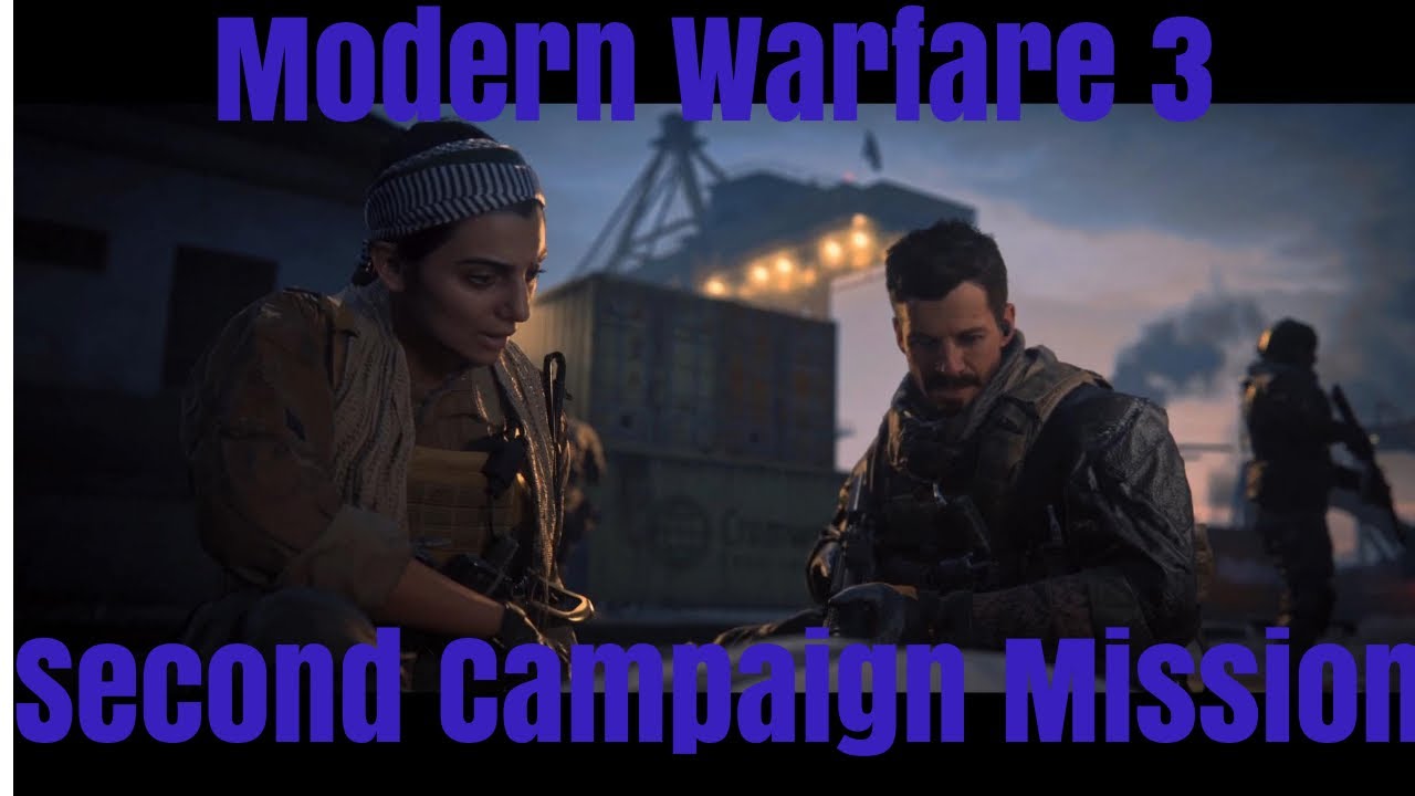 Modern Warfare 3 Campaign Second Mission: Precious Cargo No Commentary ...