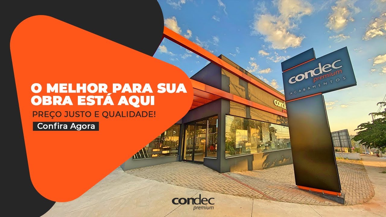 Condec Premium Acabamentos - O Melhor Para A Sua Obra Está Aqui - Preço ...