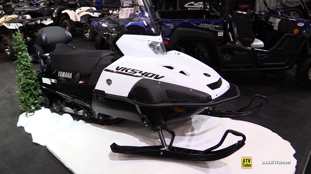 2017 Yamaha VK540V Sled - Walkaround - 2016 Toronto ATV Show - YouTube