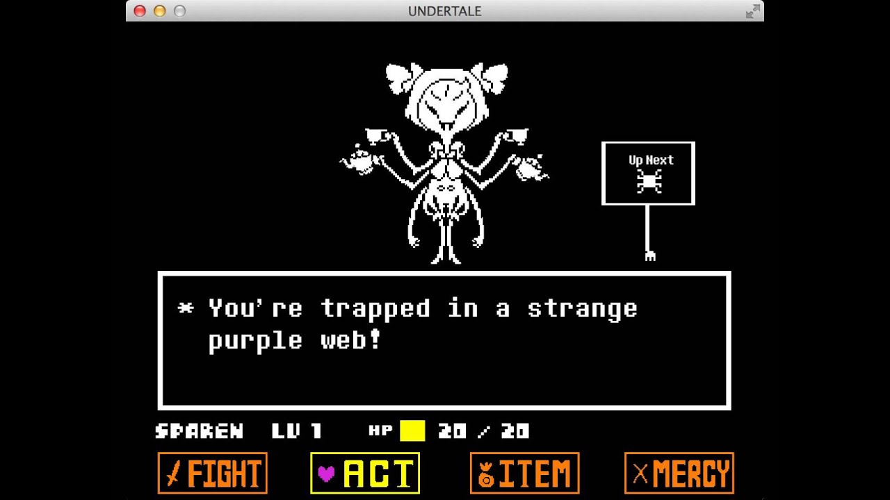 Let's Play Undertale 014 - The Stingy Muffet and her Pet Muffin - YouTube