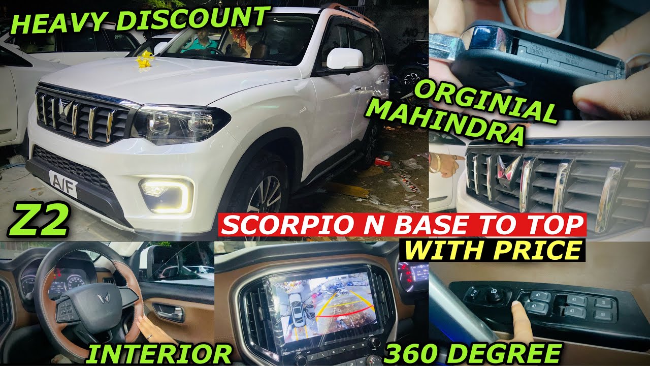 2024 MAHINDRA SCORPIO N Z2 BASE TO TOP MODIFIED | SCORPION MODIFICATION ...