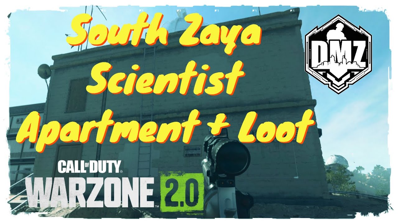South Zaya Scientist Apartment Key Location with Loot - DMZ Warzone 2.0 ...