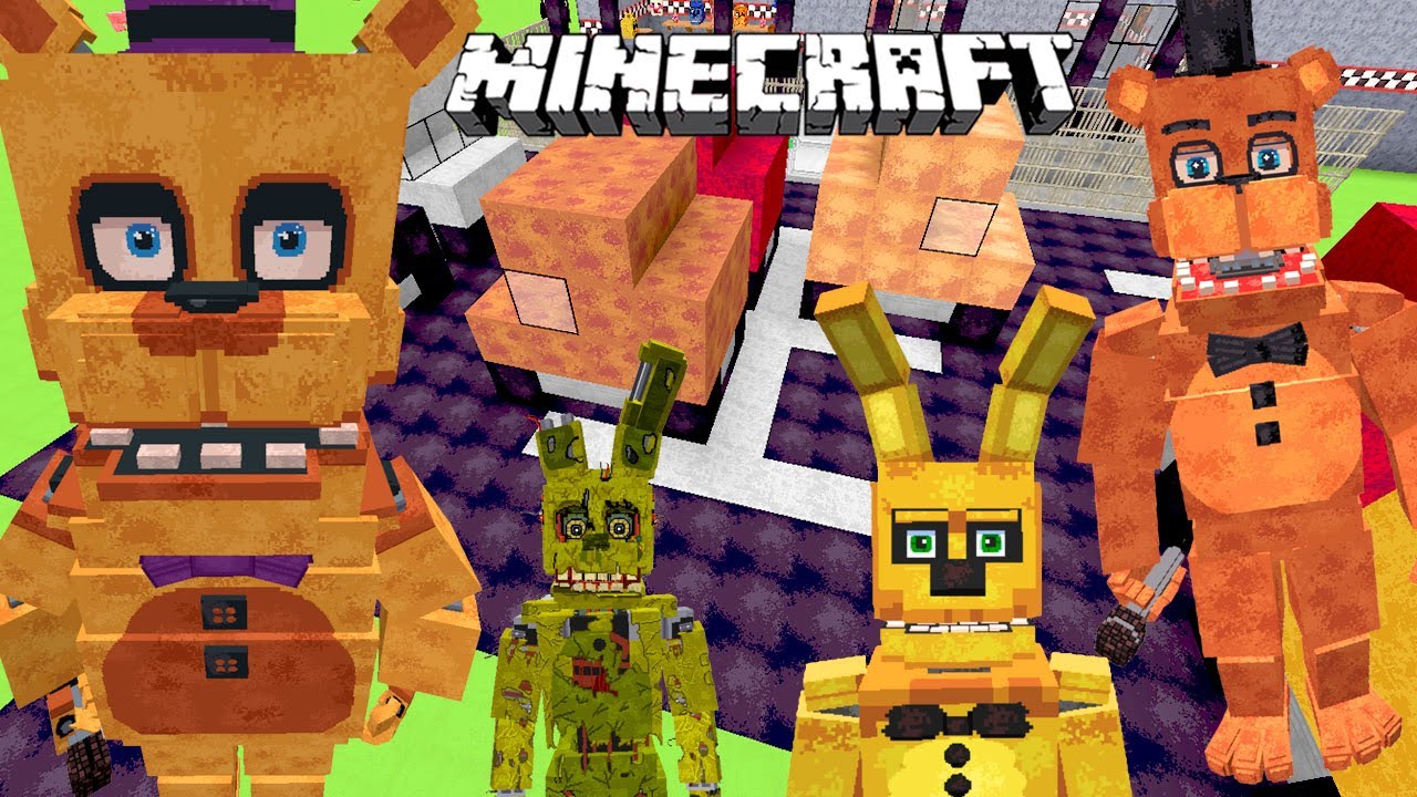 CONSTRUINDO A FREDBEAR FAMILY DINER - MINECRAFT REALISTA (PARTE 11 ...
