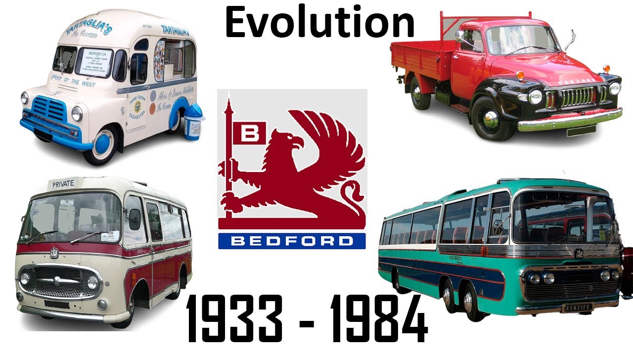Evolution of Bedford cars - Models by year - YouTube