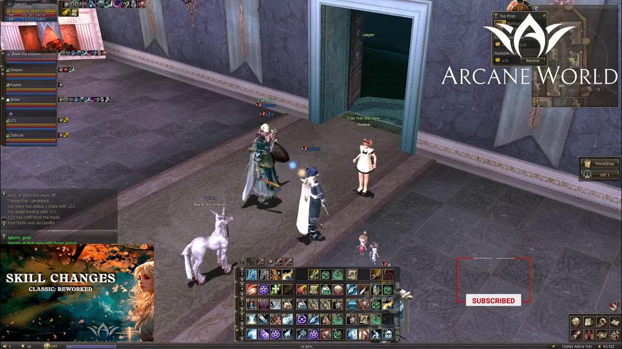 Arcane World - L2 Classic x1 #ncsoft - YouTube