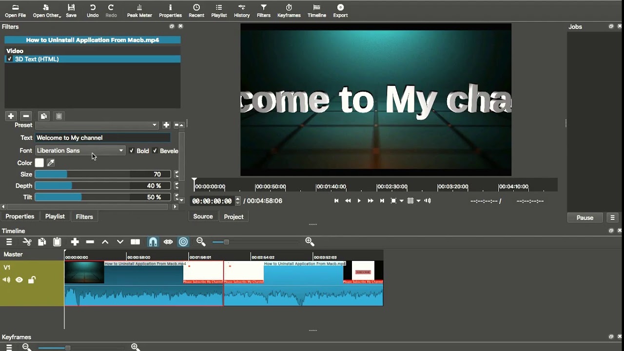 How to Add Text to Your Video Clips in ShortCut Bangla | Free ShortCut ...
