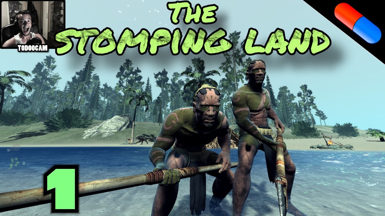 THE STOMPING LAND #1 - Geile Dinos ⌂ [FACECAM] [HD] Let's Play Stomping ...