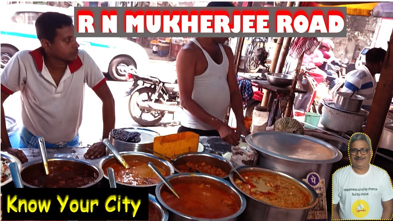 Kolkata Walking Tour l Exploring R N Mukherjee Road l Siddharth Agarwal ...