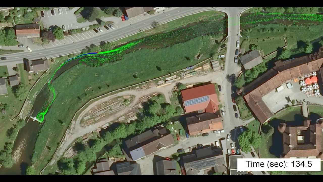 SRH-2D with Numerical Tracer - YouTube