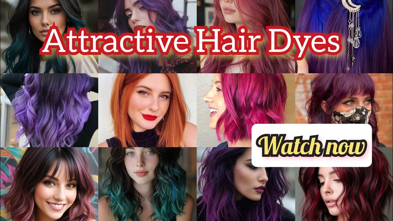 Get Ready to Shine: Amazing Hair Dye and Styling to look Attractive|# ...