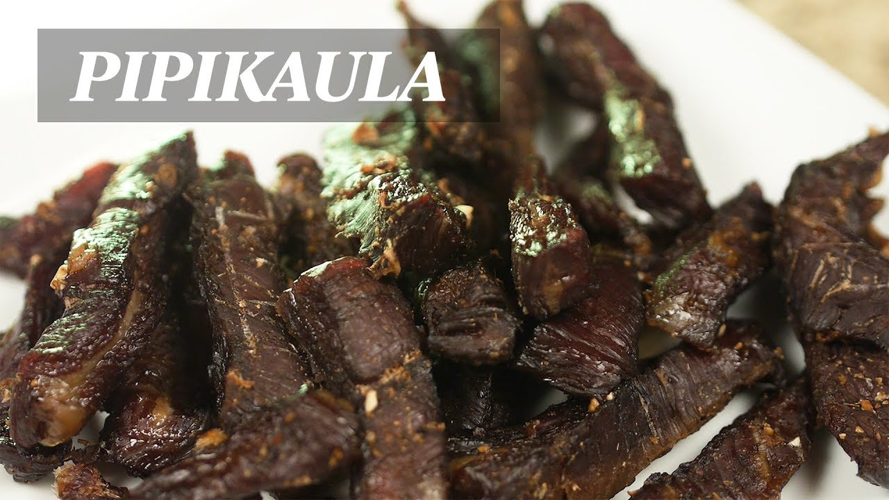 How to Make Hawaiian Style Beef Jerky - Pipikaula - YouTube